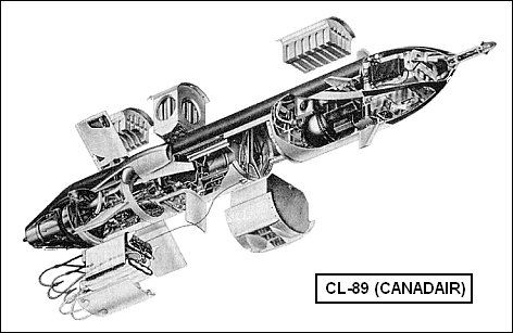 Canadair CL-89 and CL-289 surveillance drones | Secret Projects Forum
